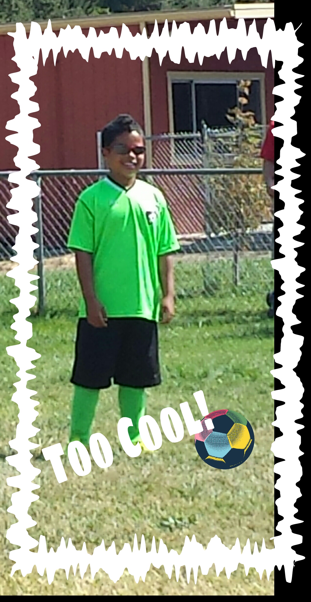 Neiko trying his hardest to remain cool image by @pafennell1